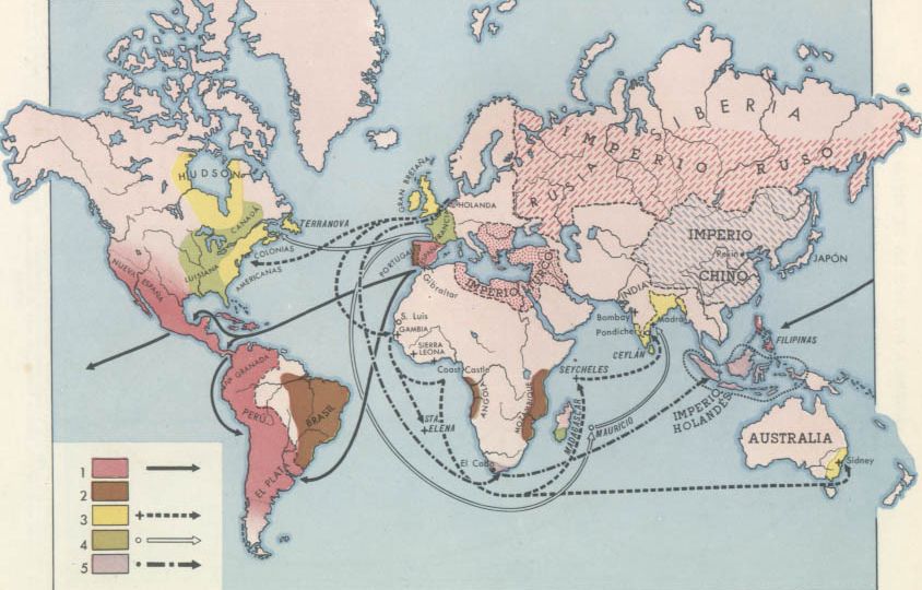 JOGR: PRINCIPALES IMPERIOS DEL MUNDO EN LOS SIGLOS XVII, XVIII, XIX.