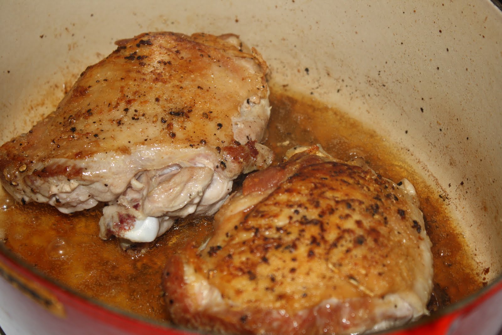 Braised Turkey Thighs with Cider, Bacon and Potatoes | Culinary Studio