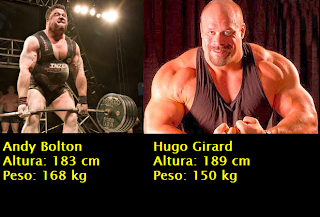 Blog do Feon2: Andy Bolton vs Hugo Girard