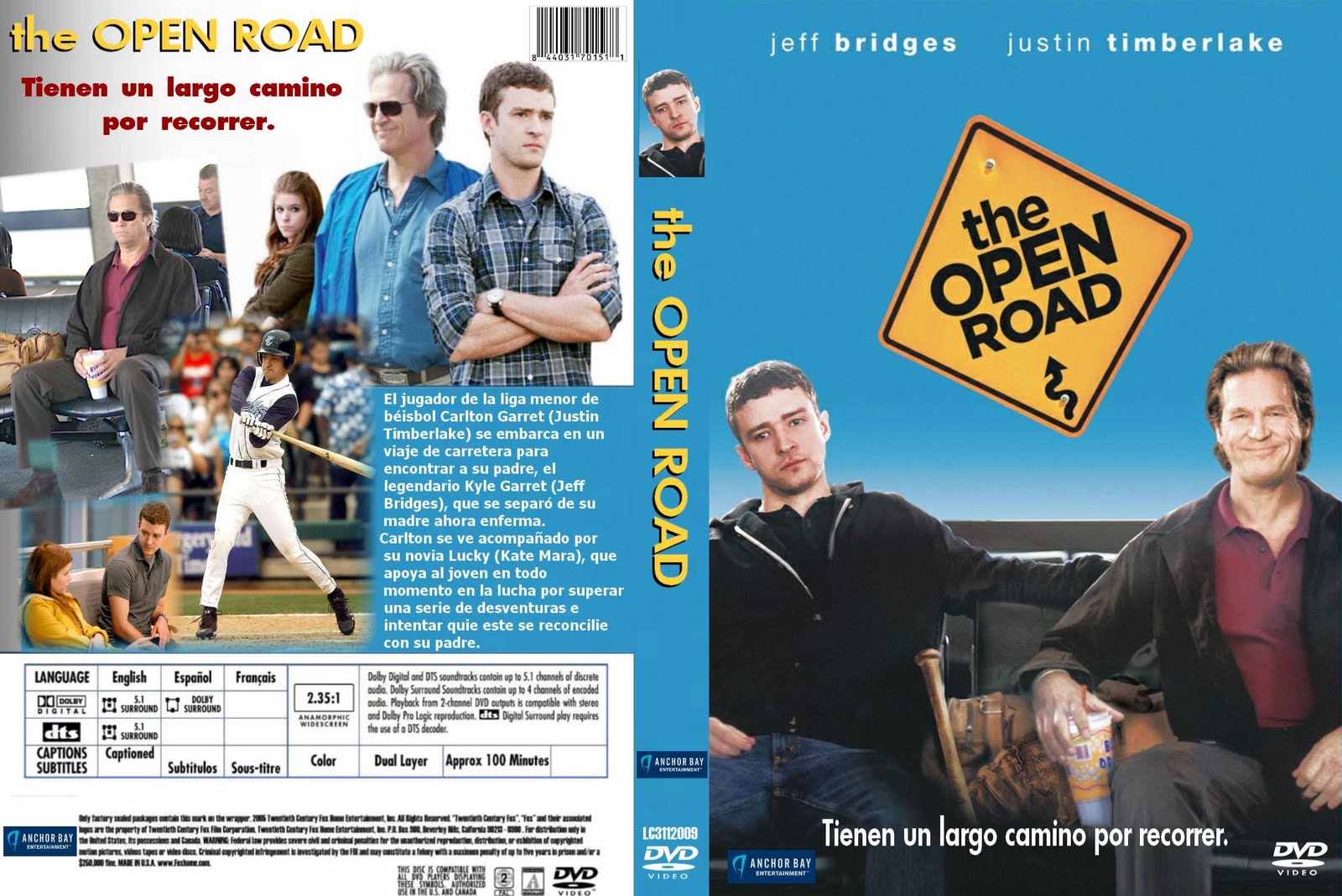 Peliculas en DVD: THE OPEN ROAD