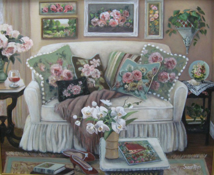 Artist -Susan Rios on Pinterest | Garden Cottage, Paintings and Artists