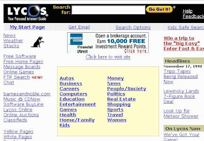 Learning Search Engines: Lycos