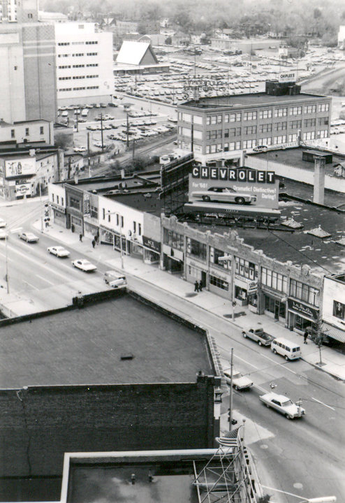 Downtown south-west view c. 1960's | Flint michigan, Genesee county ...