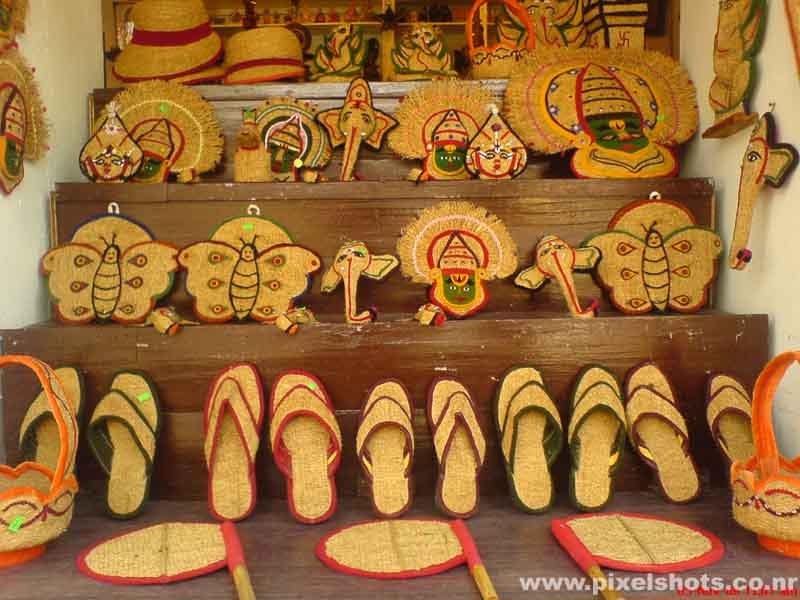 photos of Coir made Handicrafts,wooden sculptures,keychain toys,small ...