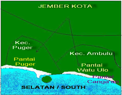 KREATIF KERJA: WISATA 3 PANTAI DI KOTA JEMBER