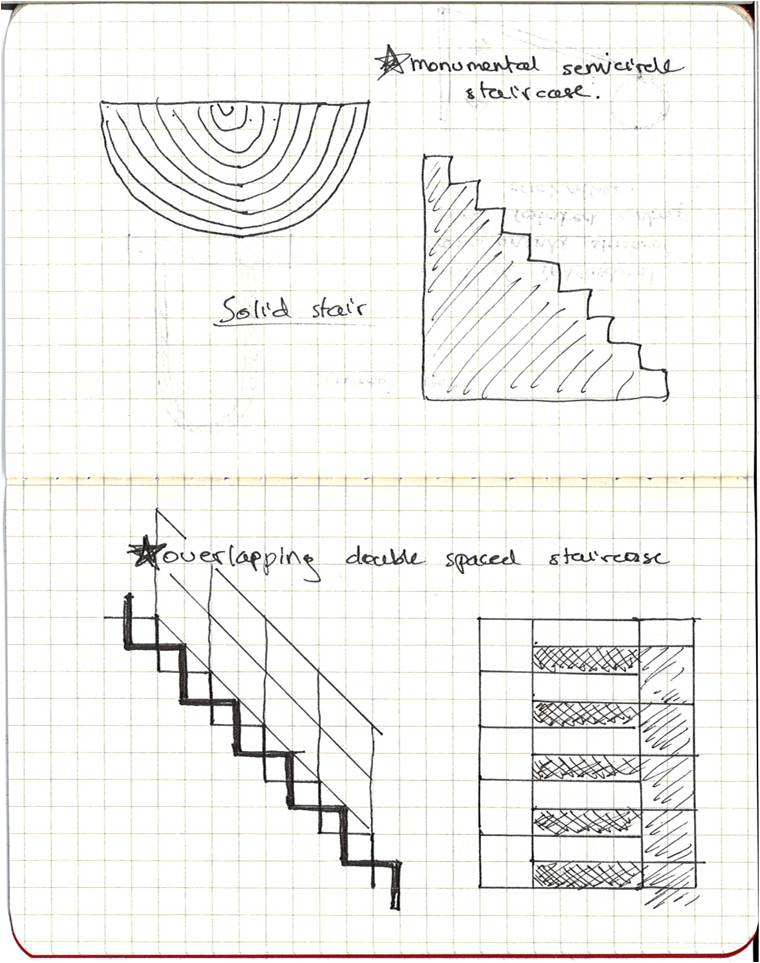 Jerome Saad: Stair Cross Sections