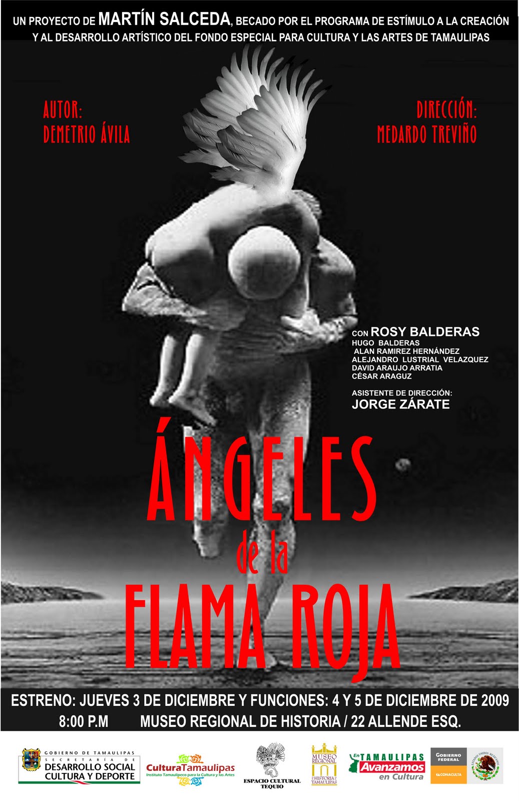 En dulce charla: ÁNGELES DE FLAMA ROJA