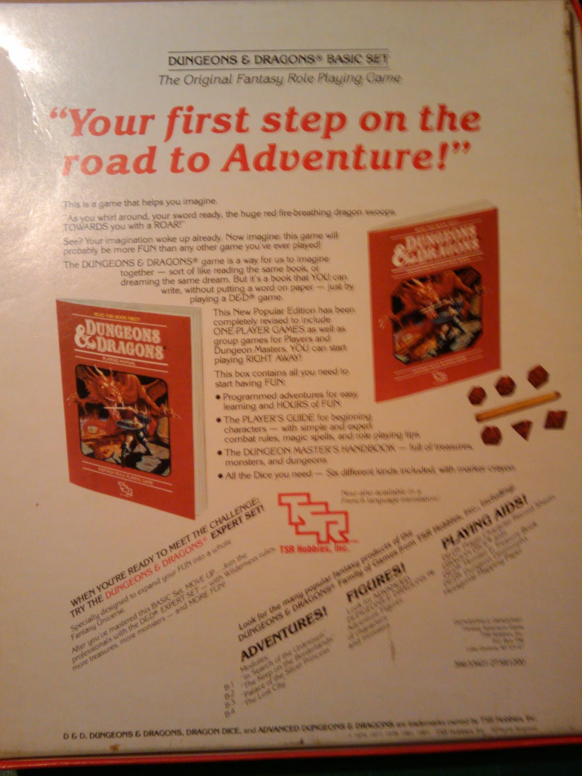 1983 D&D Basic Rules Set "Red Box" DIY template : r/osr