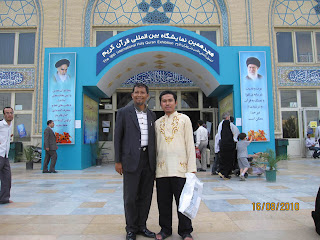 Peristiwa . . . .: foto Prof Ali Aziz di Iran