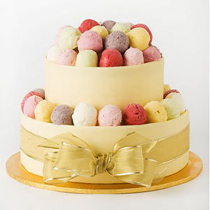 Dreams come true!: Ice cream cake!