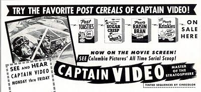 Matinee At The Bijou: Captain Video in the Movies