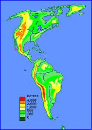 (EES): Relieve de América