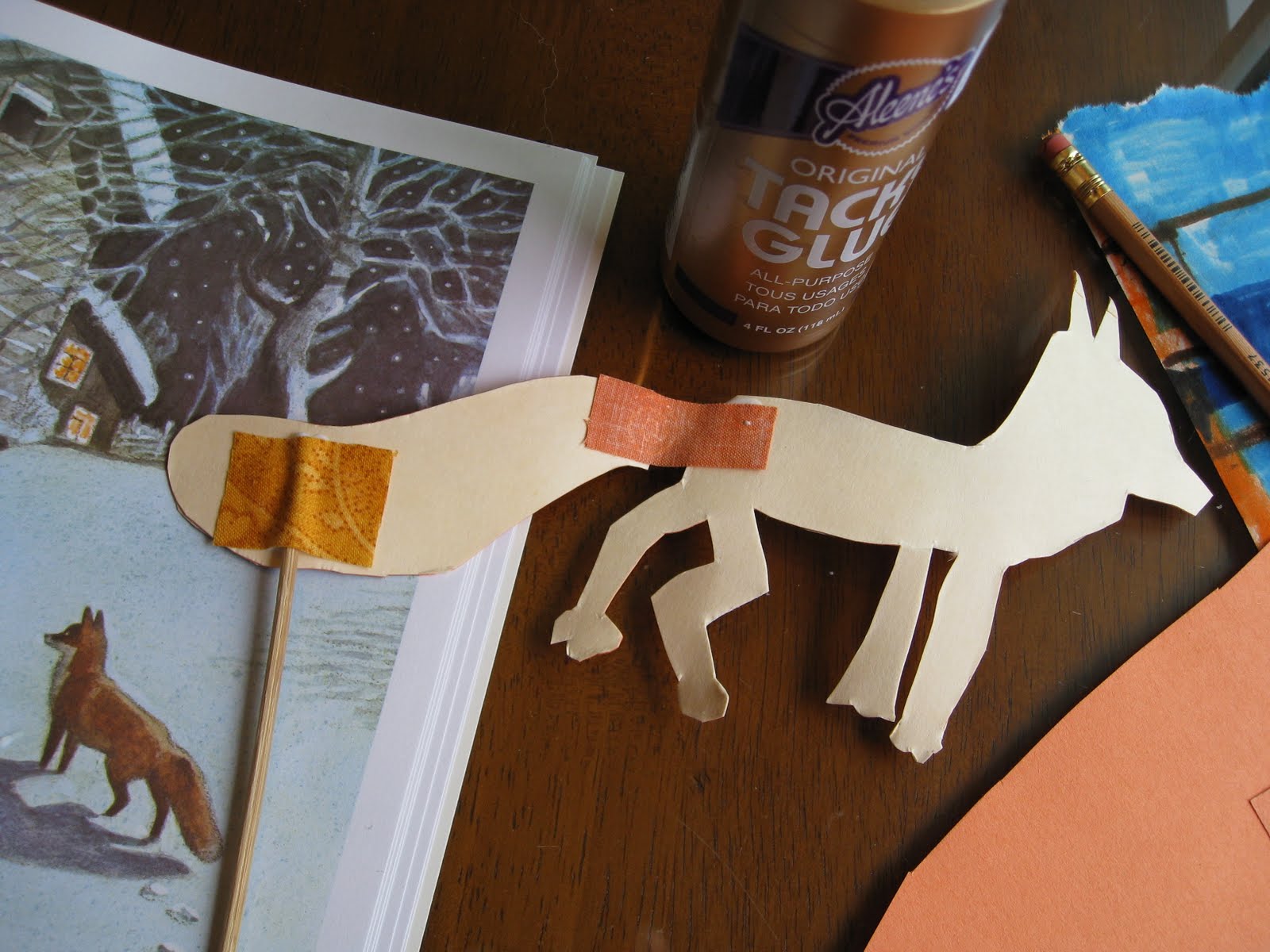 we bloom here: Rod Puppets