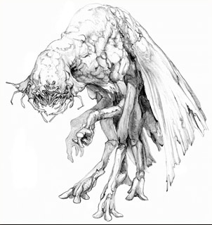 A Sad Day On Yuggoth: Mi-Go Art