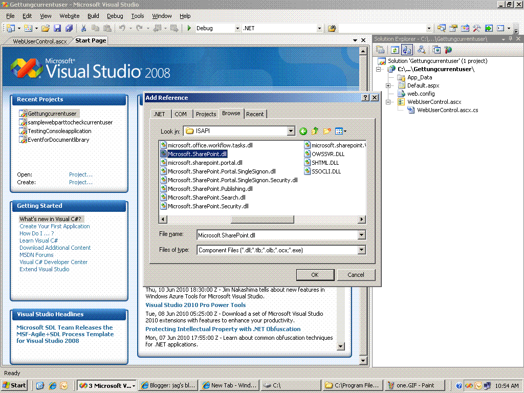 SharePoint blog: Creating and Deploying Customwebpart using Usercontrol ... SharePoint blog: Creating and Deploying Customwebpart using Usercontrol ...