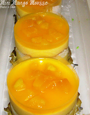 Bake N Cook: Mini Mango Mousse Cake