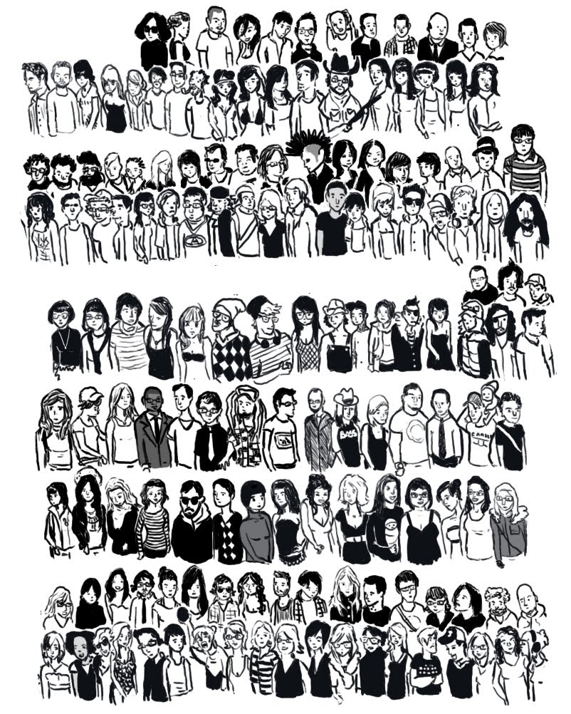 Joel M Prittie: Drawing Everyone on Facebook