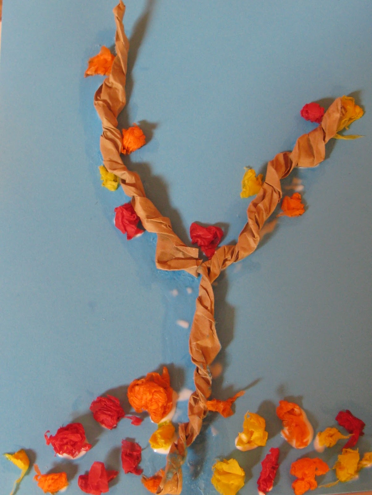 CHILD IN HARMONY: AUTUMN TREES, AUTUMN ART
