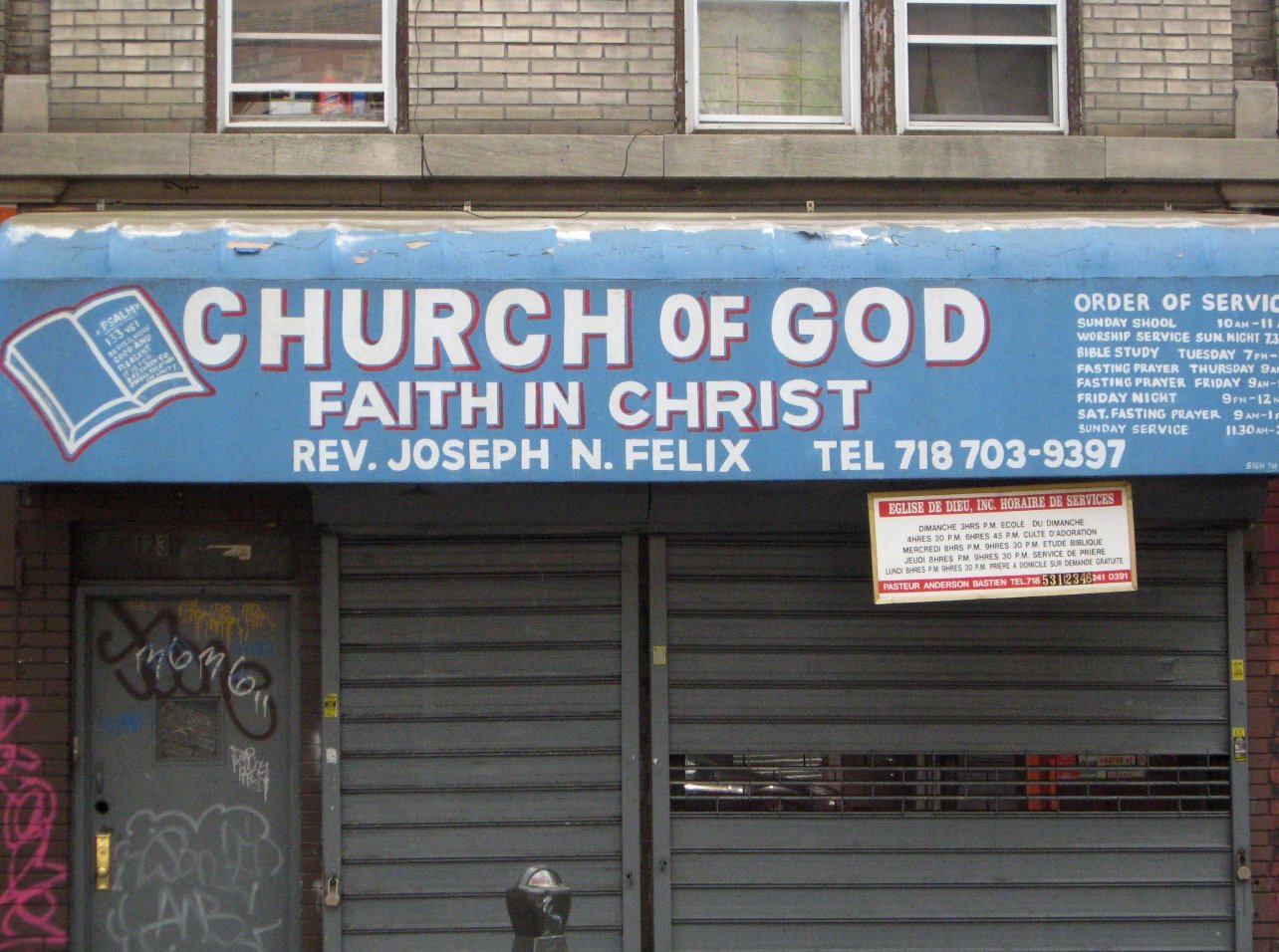 Brooklyn Photos: Storefront Churches #1