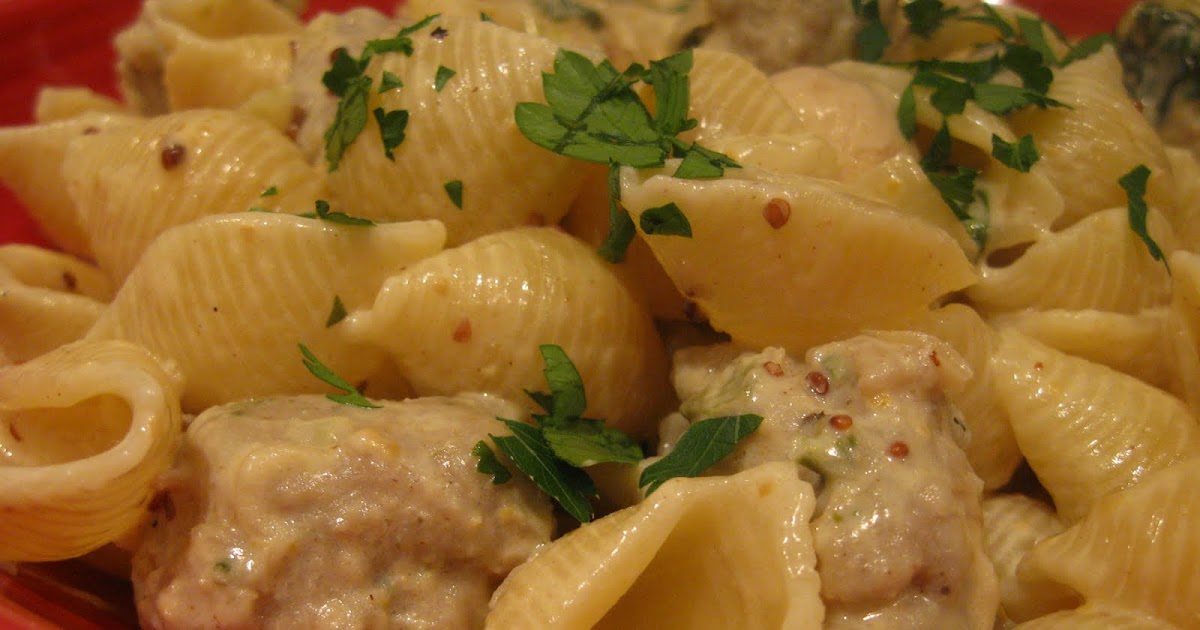 Jam and Clotted Cream: Sausage and Mustard Pasta