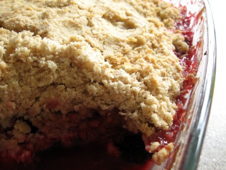 Apple, Raspberry and Blackberry Crumble - A Cornish Food Blog | Jam and ...