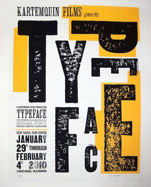 Flyer Goodness: Typeface - a documentary film about old wooden type ...