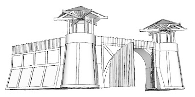 Stockade and Watchtower concepts | CoolMiniOrNot