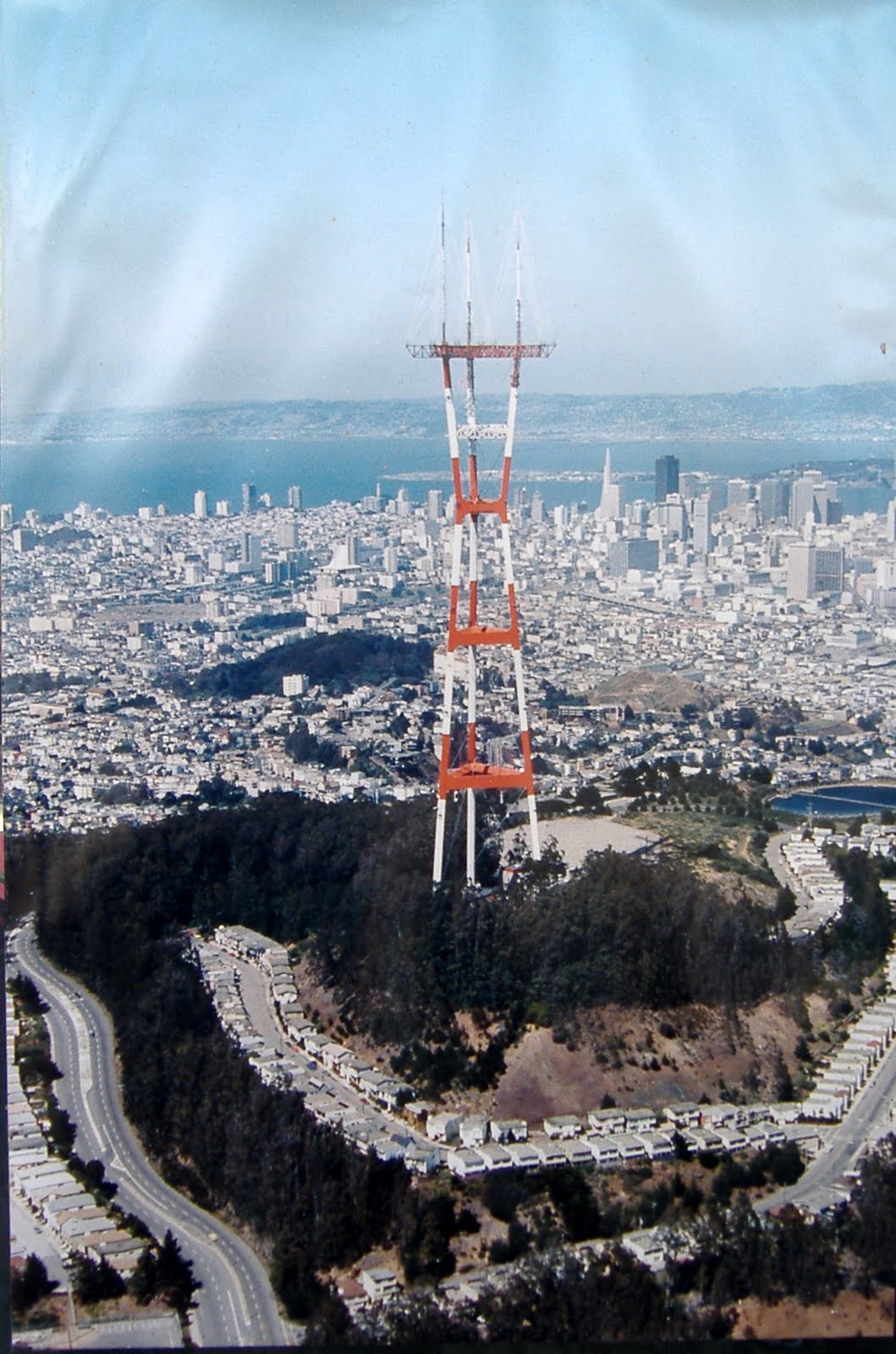 Uncle Ron's Blog: 1977 Photo of Sutro Tower in San Francisco