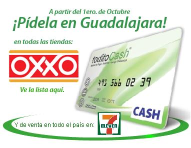 Todito Cash en Oxxo Guadalajara!!!