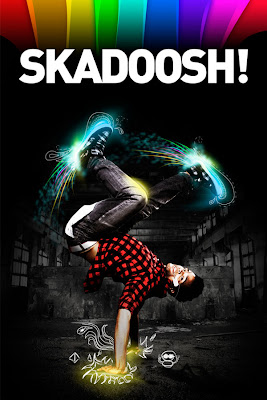 Alex Herrera - Graphic Design: Skadoosh Poster
