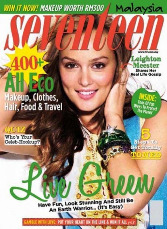 magazine covers: Seventeen