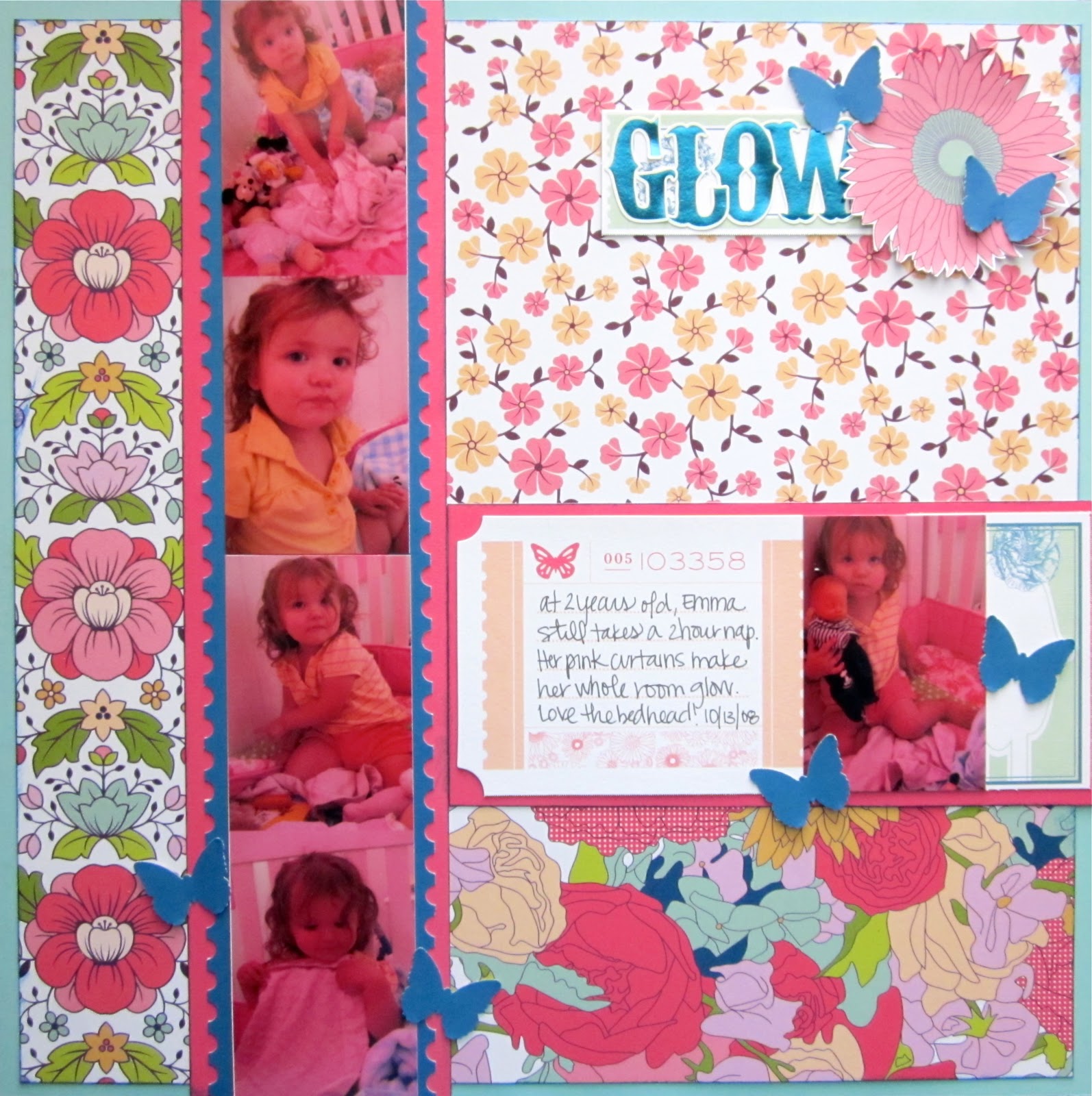 Enjoying Life With 4 Kids: Scrapbook Pages
