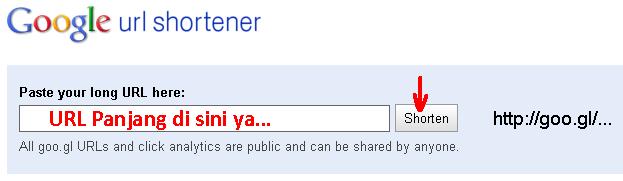 Cara Memperpendek Url | Media Programer