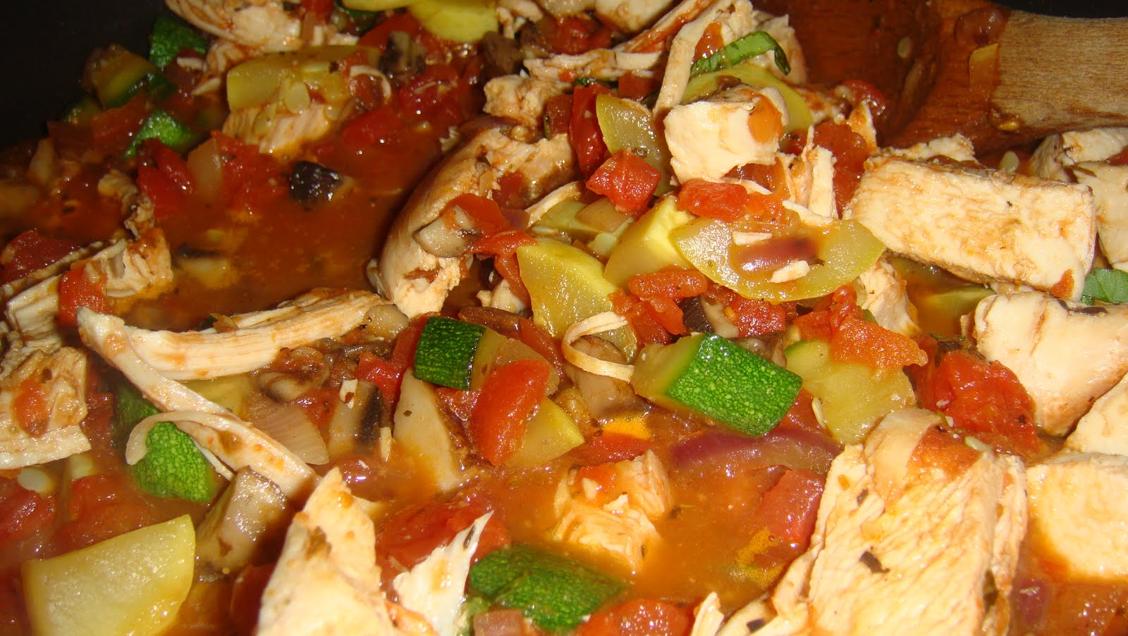 Sara B Consulting: Portobello Mushroom & Chicken Ragu