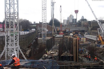 London Connections: East London Line progress photos: April 2008