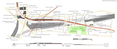 London Connections: A complete map of the East London Line route ...
