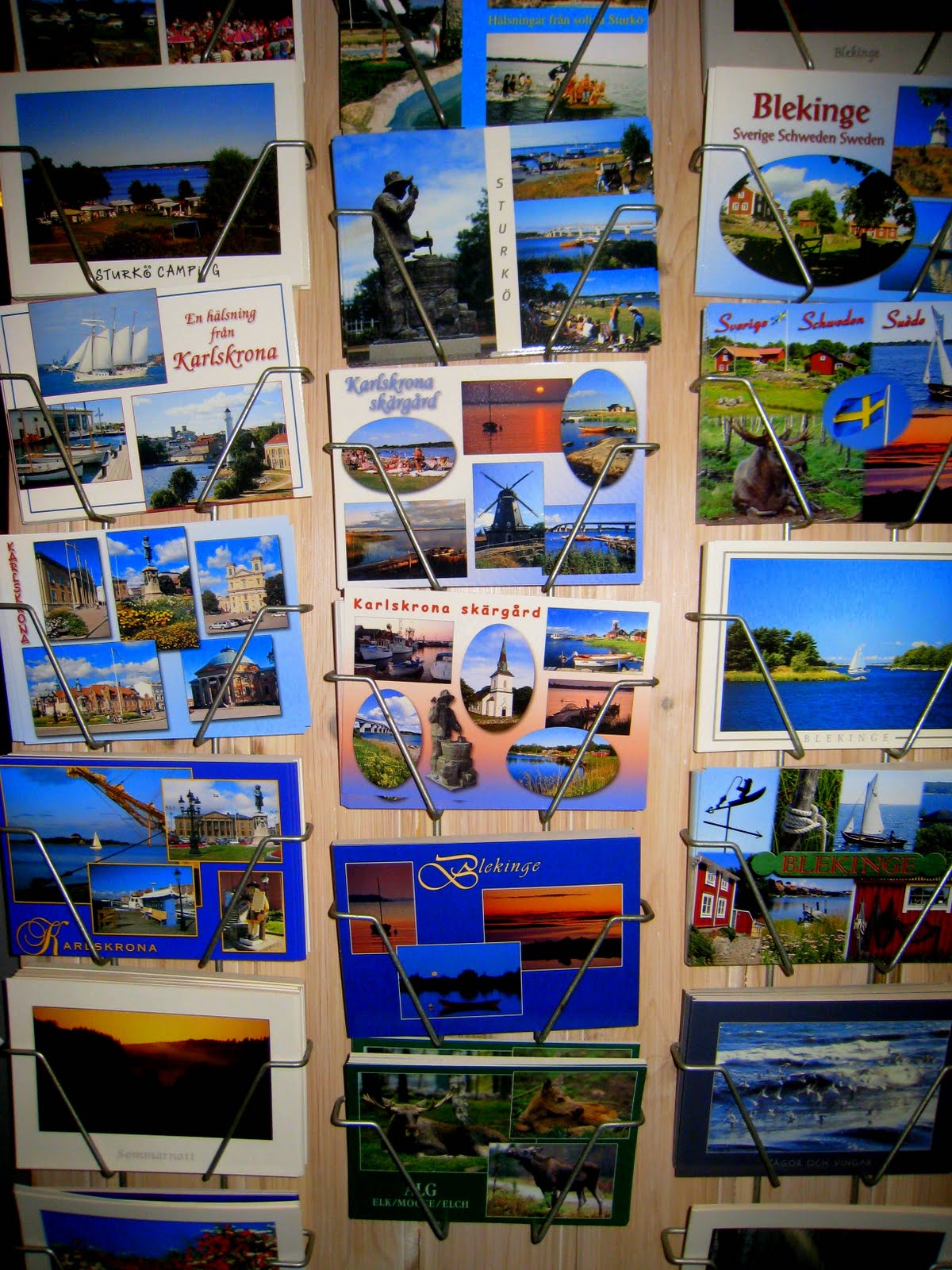 Forestillinger...: Forsinket postkort fra den svenske skærgård!