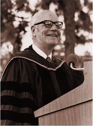 Charles N. Millican, American academic, founding president of the ...