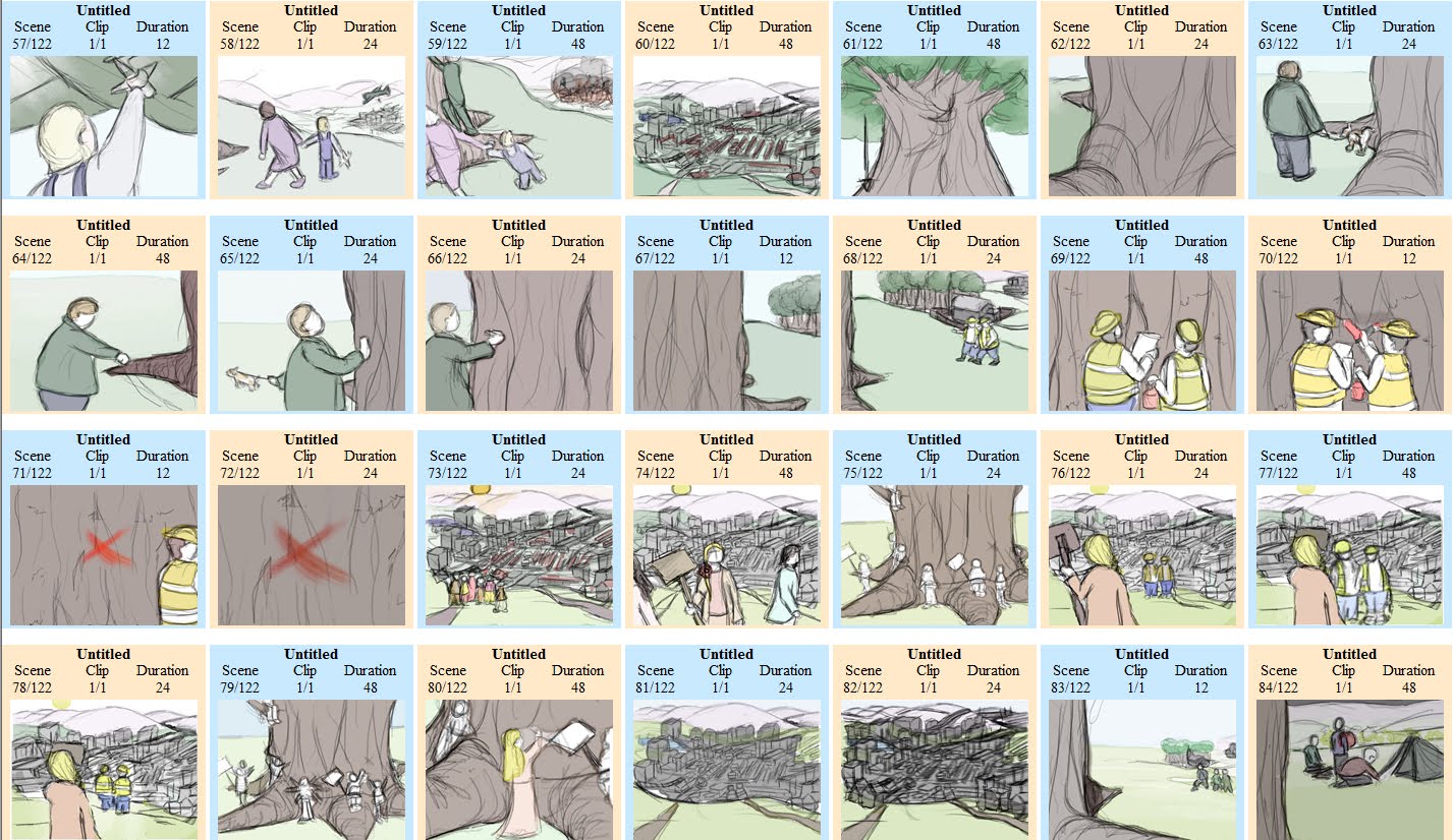 My Animation Blog: coloured storyboard...