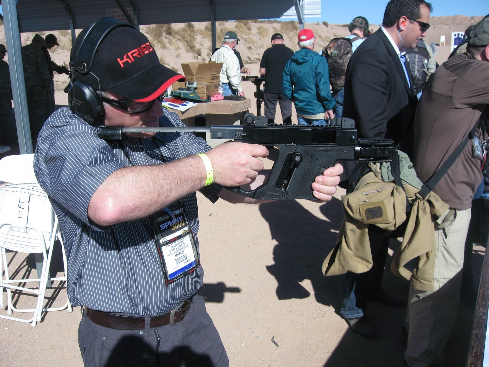 Firearms and Training: SHOT Show 2011 Media Day: KRISS K10 Prototype
