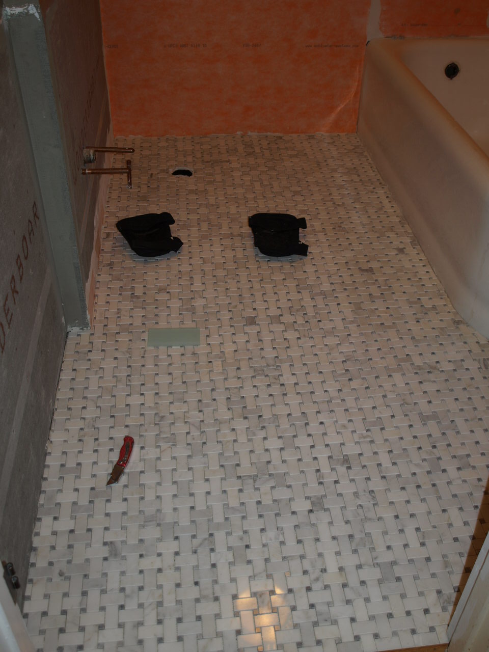 Grouting the Basketweave