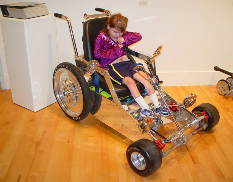 The Hairy Prone Companion: Rocket powered wheelchair