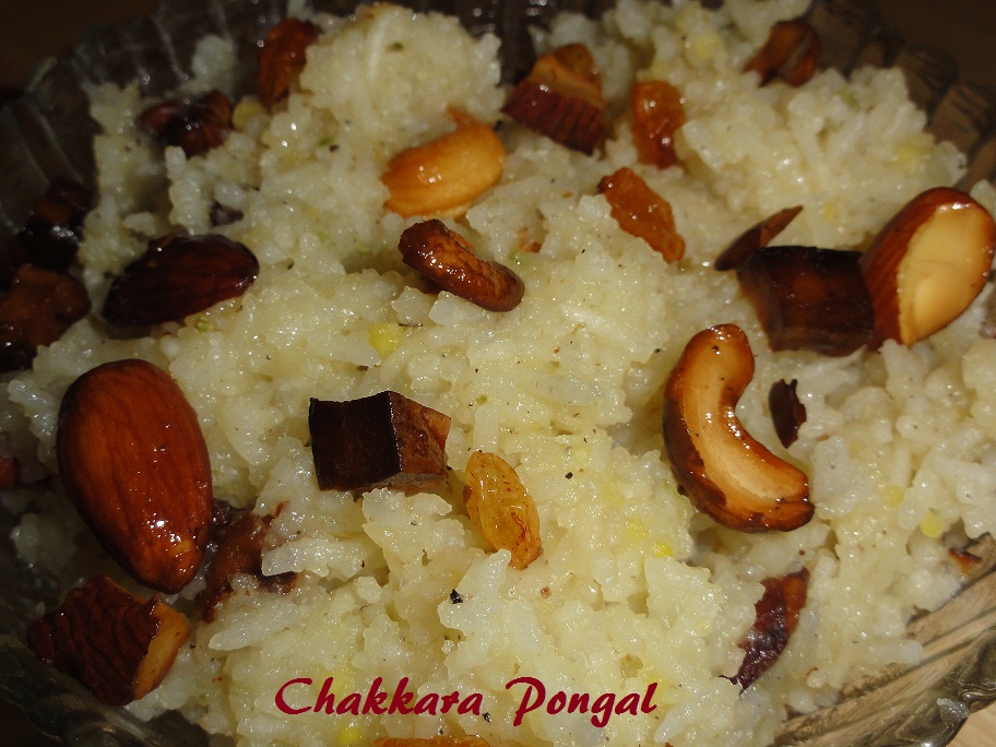 Divya's Cooking Journey: Happy Sankranthi ~ Chakkara Pongal