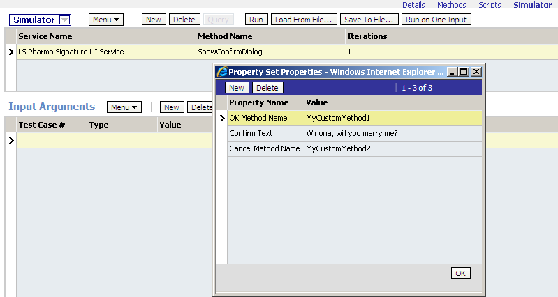 Server Confirm Dialog Scriptless ~ Impossible Siebel