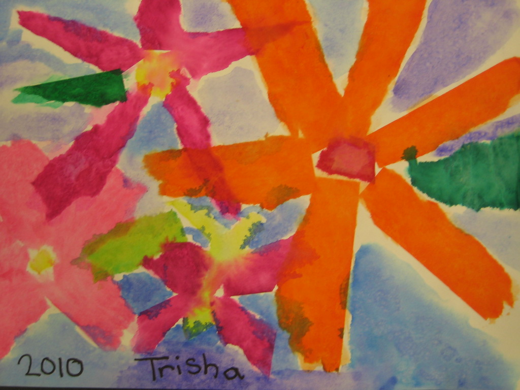The Cavenaugh Gallery: 4th Grade: Tissue Paper Collage