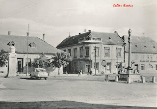 WARTBERG-SZEMPCZ-SZENCZ-SZENC-SENEC: Socha Immaculata (morový stĺp) v Senci