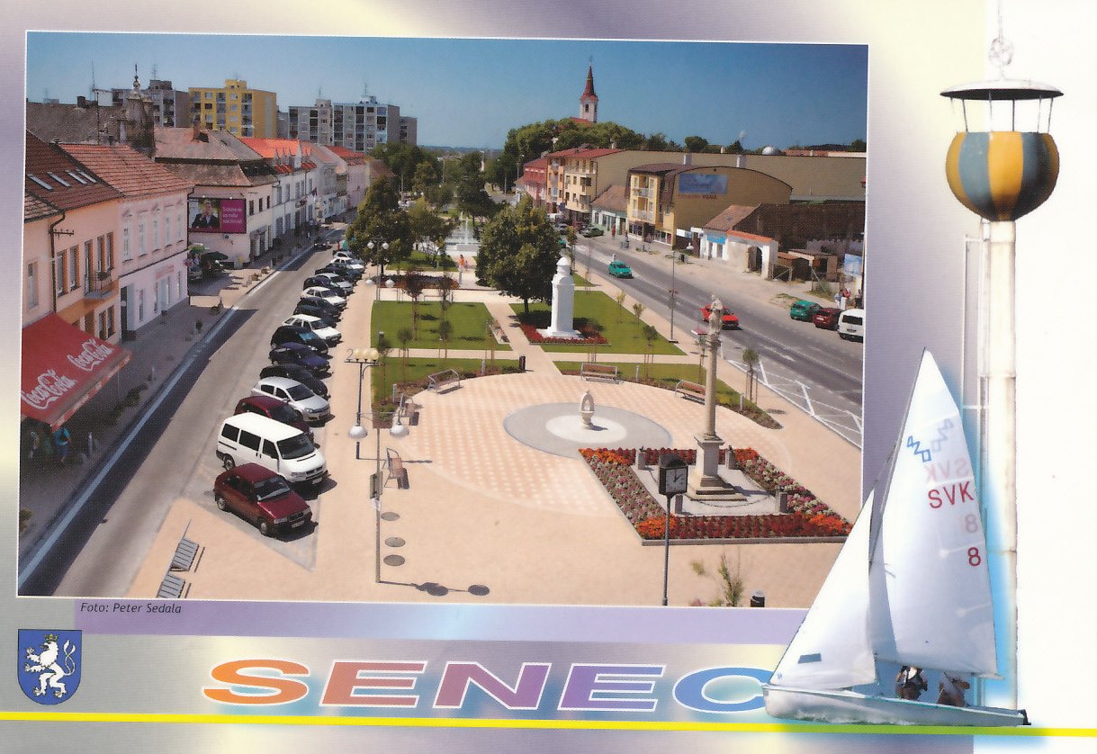 WARTBERG-SZEMPCZ-SZENCZ-SZENC-SENEC: Premeny Mierového námestia a Nám ...