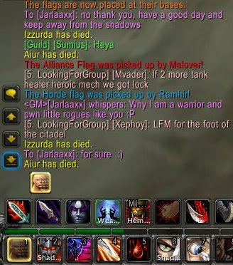 Ickle Computer People: Pwned by a GM - EPIC WoW screenshot!