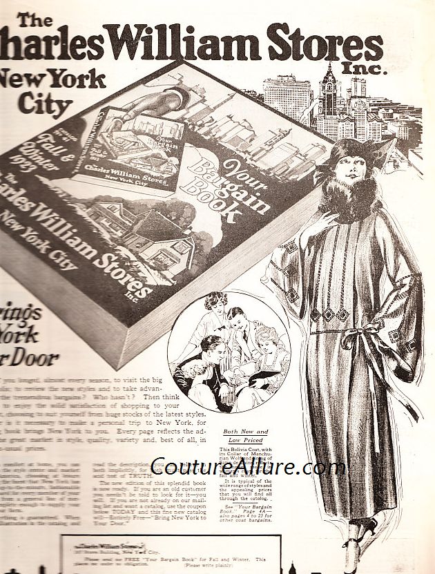 Couture Allure Vintage Fashion: 1920s Mail Order Catalogs