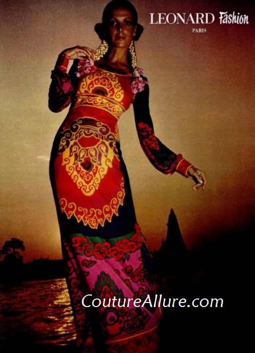 Couture Allure Vintage Fashion: The Prints of Leonard Fashion